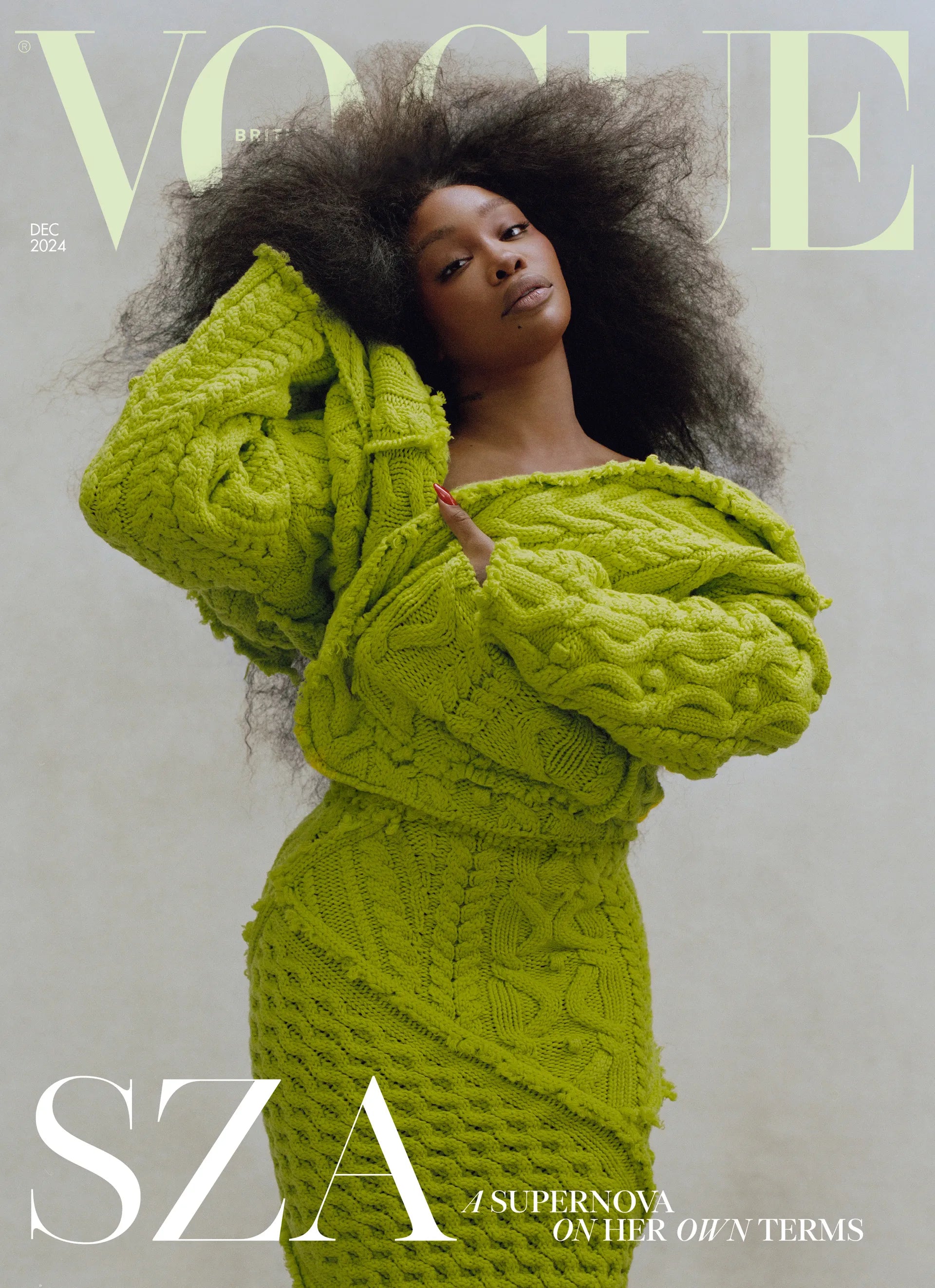 Huskers Coco is in THE British Vogue